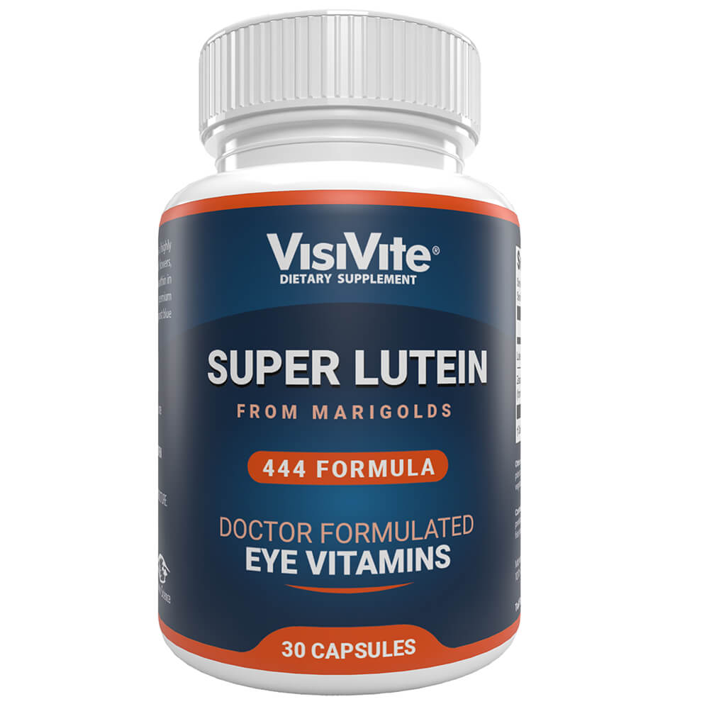 VisiVite® Super Lutein 444 Eye Vitamins - 40mg lutein, 4mg zeaxanthin ...